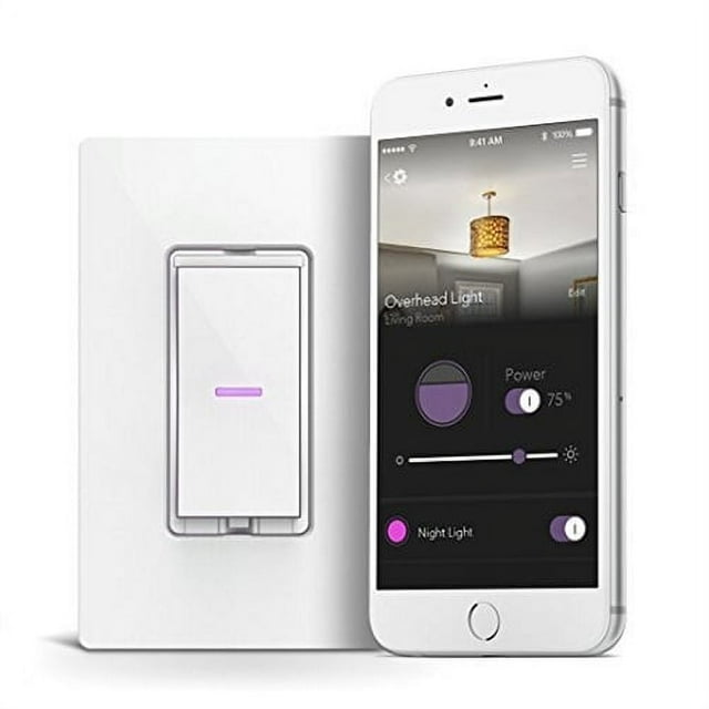 iDevices IDEV0009 WiFi Smart Dimmer Switch Works with Alexa HomeKit ...