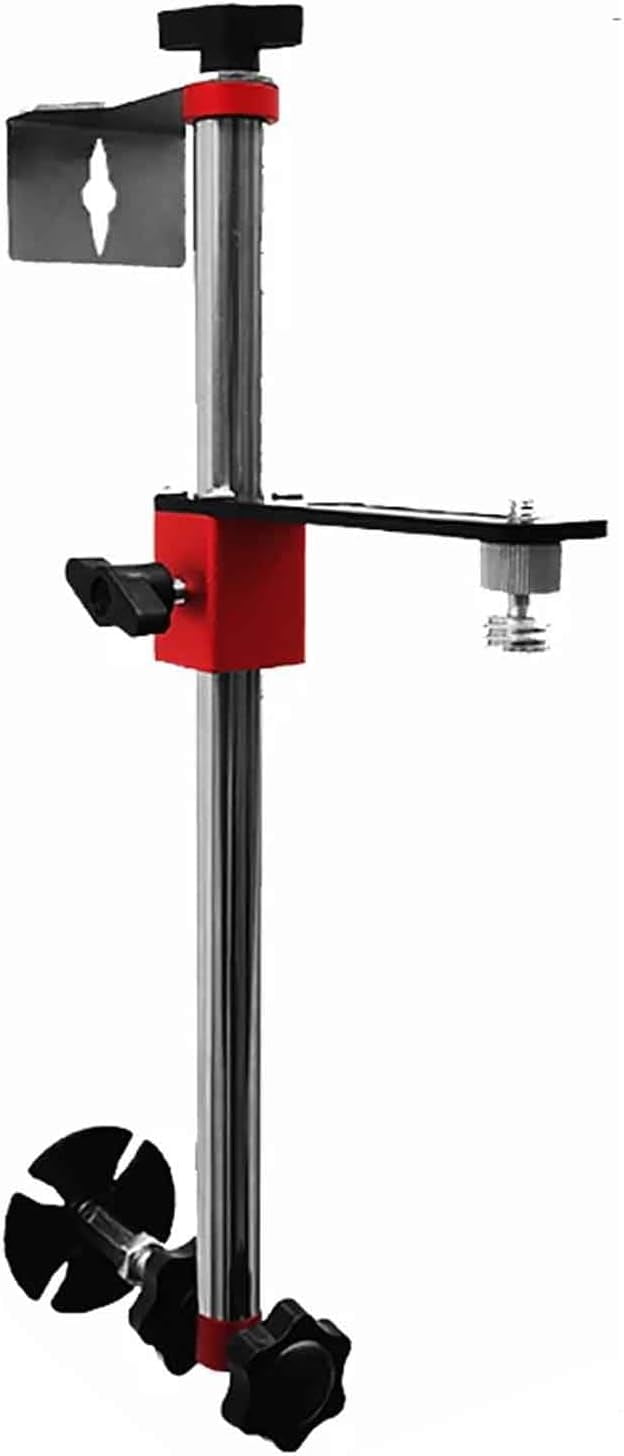 iDili 30CM Round Rod Universal Laser Level Wall Mount Bracket ...