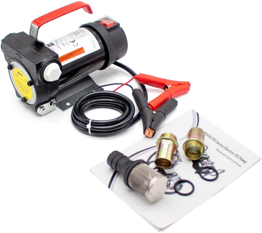 iDili Mini Electric Refueling Pump DCTP40 DC 12V 24V Suction Pump 155W ...