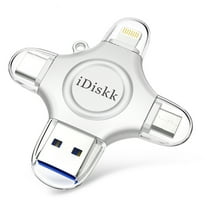 iDiskk MFi Certified 64GB Flash Drive USB 3.0 U Disk Memory Stick ...