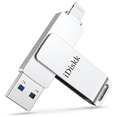iDiskk MFi Certified Flash Drive 64GB Photo Stick for iPhone/iPad ...