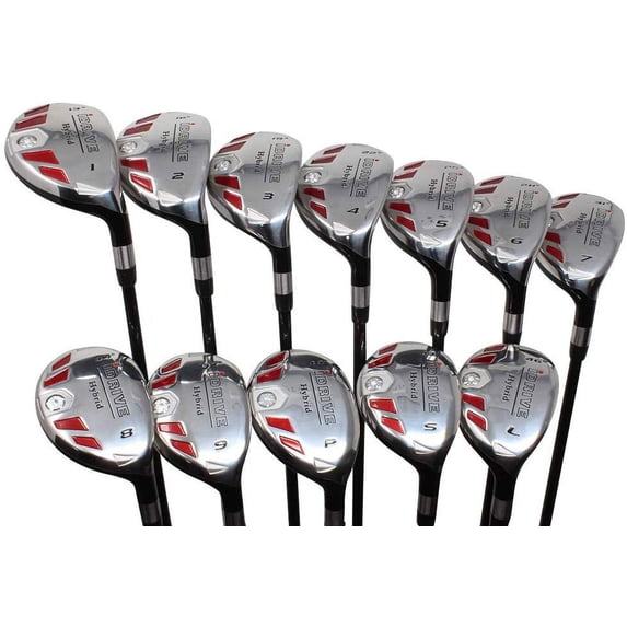 iDrive Golf Club Irons: Complete Set of Regular Flex Right Handed ...