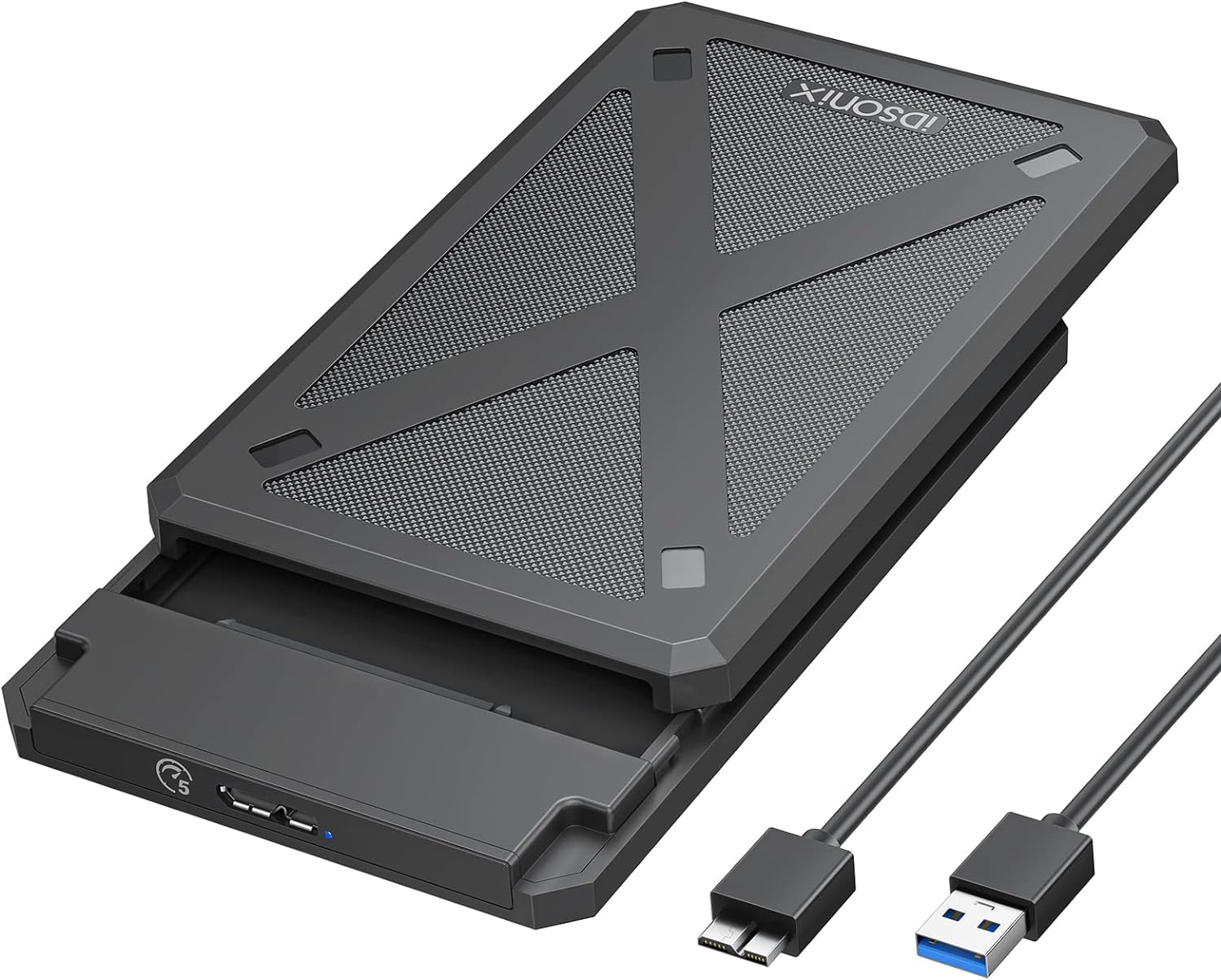 iDsonix 2.5 inch Hard Drive Enclosure USB 3.0 to SATA III Tool-Free ... iDsonix 2.5 inch Hard Drive Enclosure USB 3.0 to SATA III Tool-Free ...