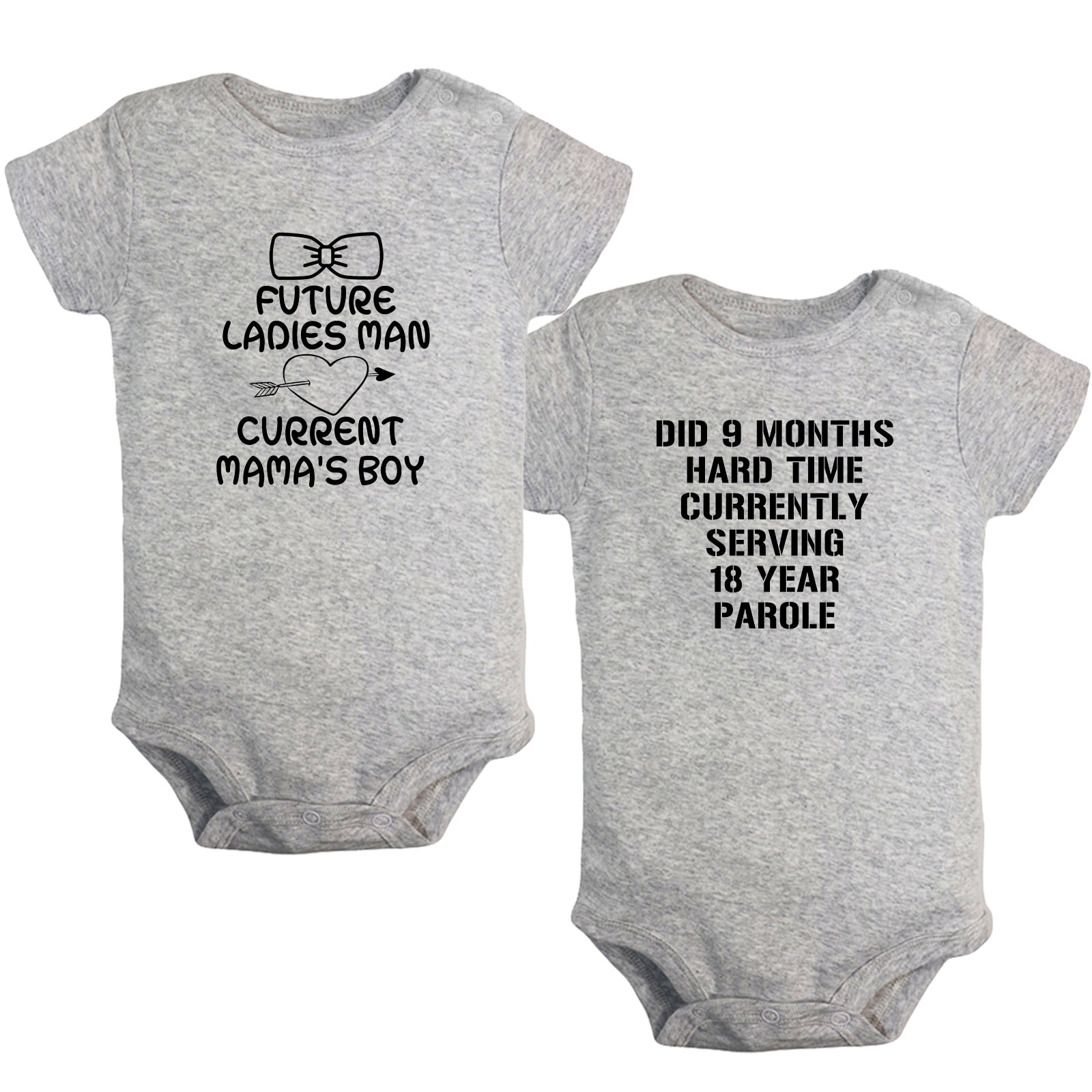 iDzn Pack of 2, Future Ladies Man Current Mama's Boy & Did 9 Months ...