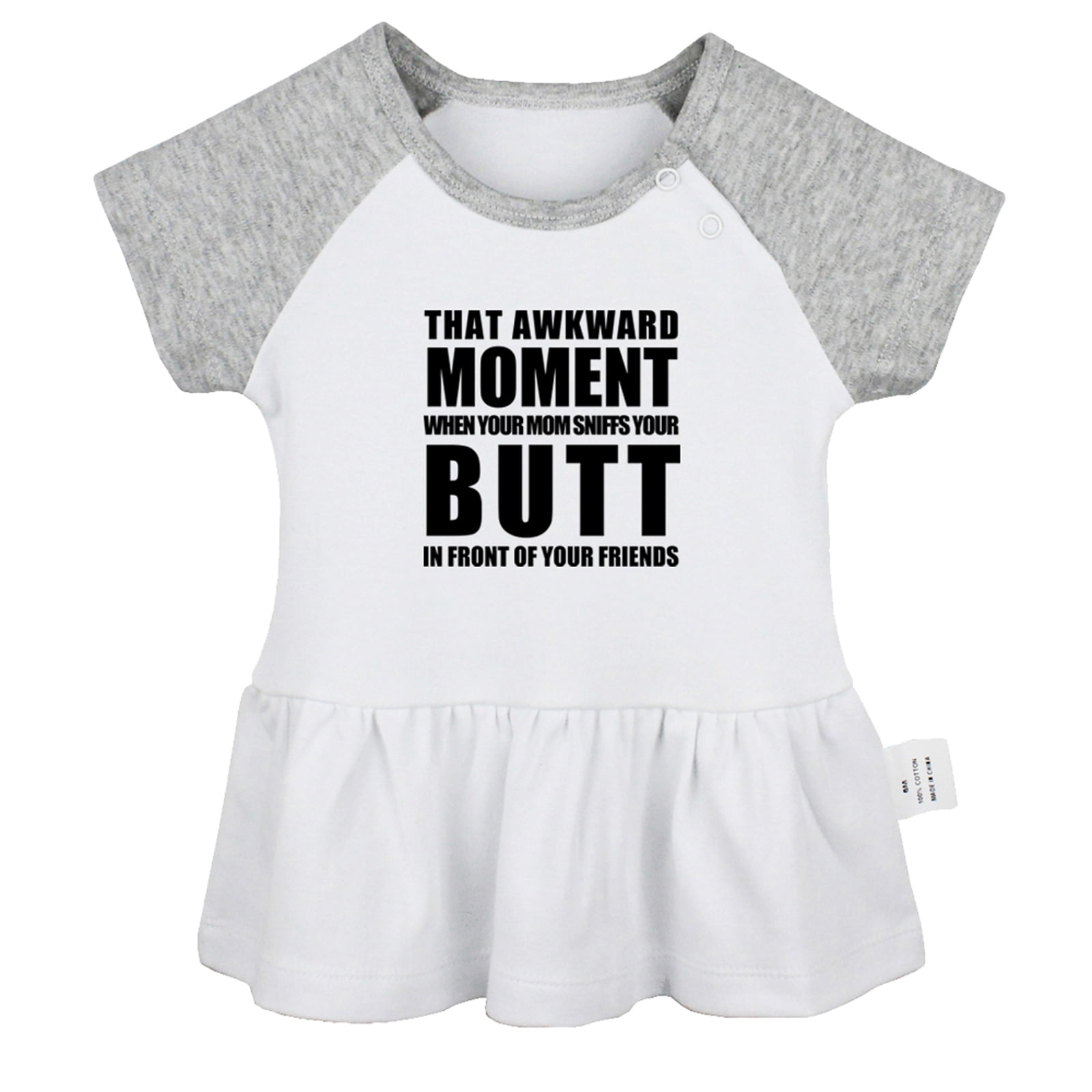 iDzn That Awkward Moment Funny Dresses For Baby, Newborn Babies Skirts ...