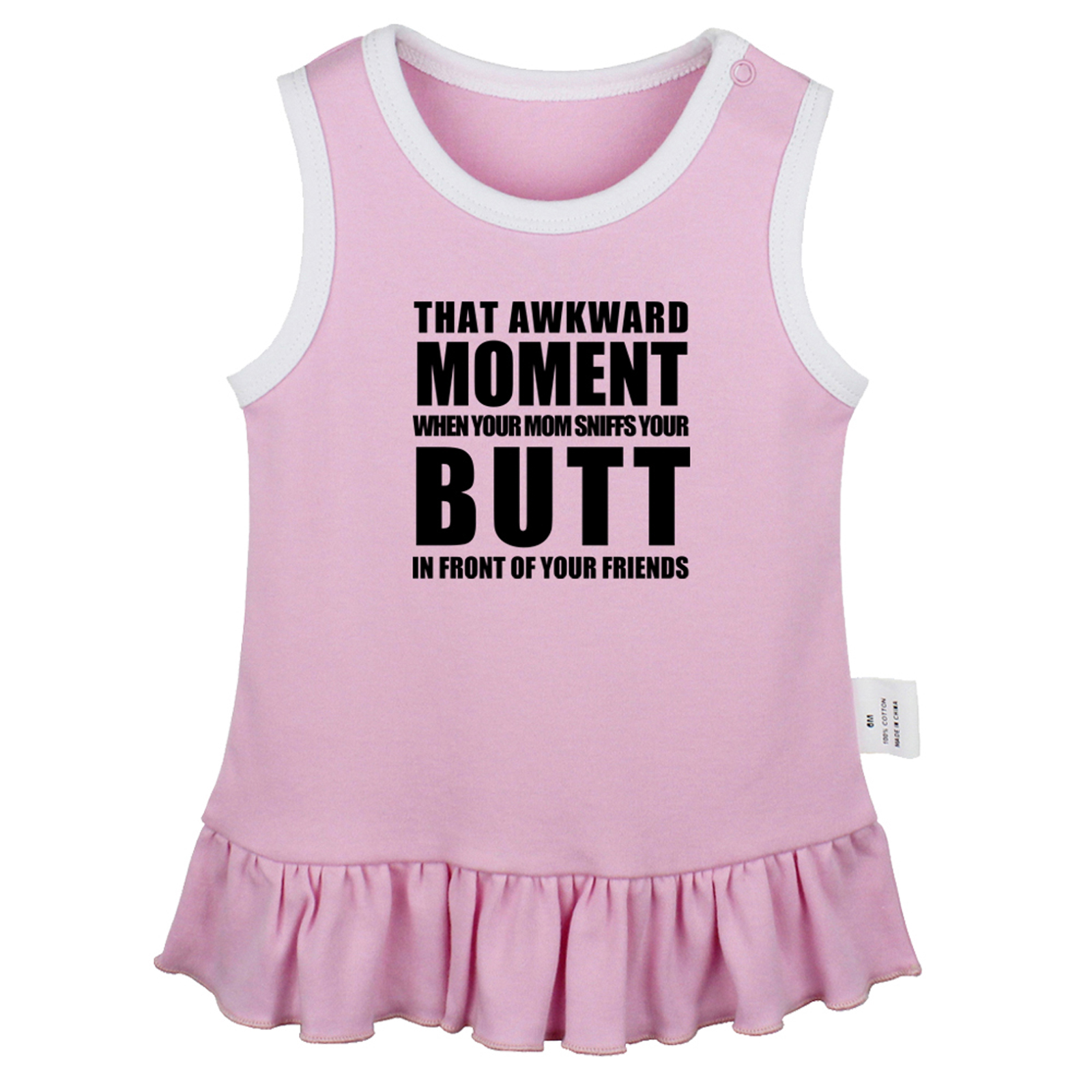iDzn That Awkward Moment Funny Dresses For Baby, Newborn Babies Skirts ...