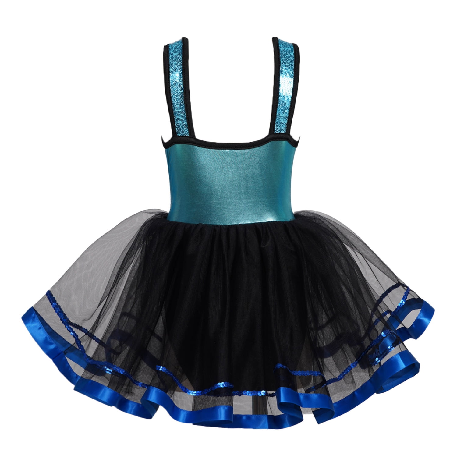 iEFiEL Girls Glitter Mermaid Costume Ballet Dance Gymnastics Leotard ...