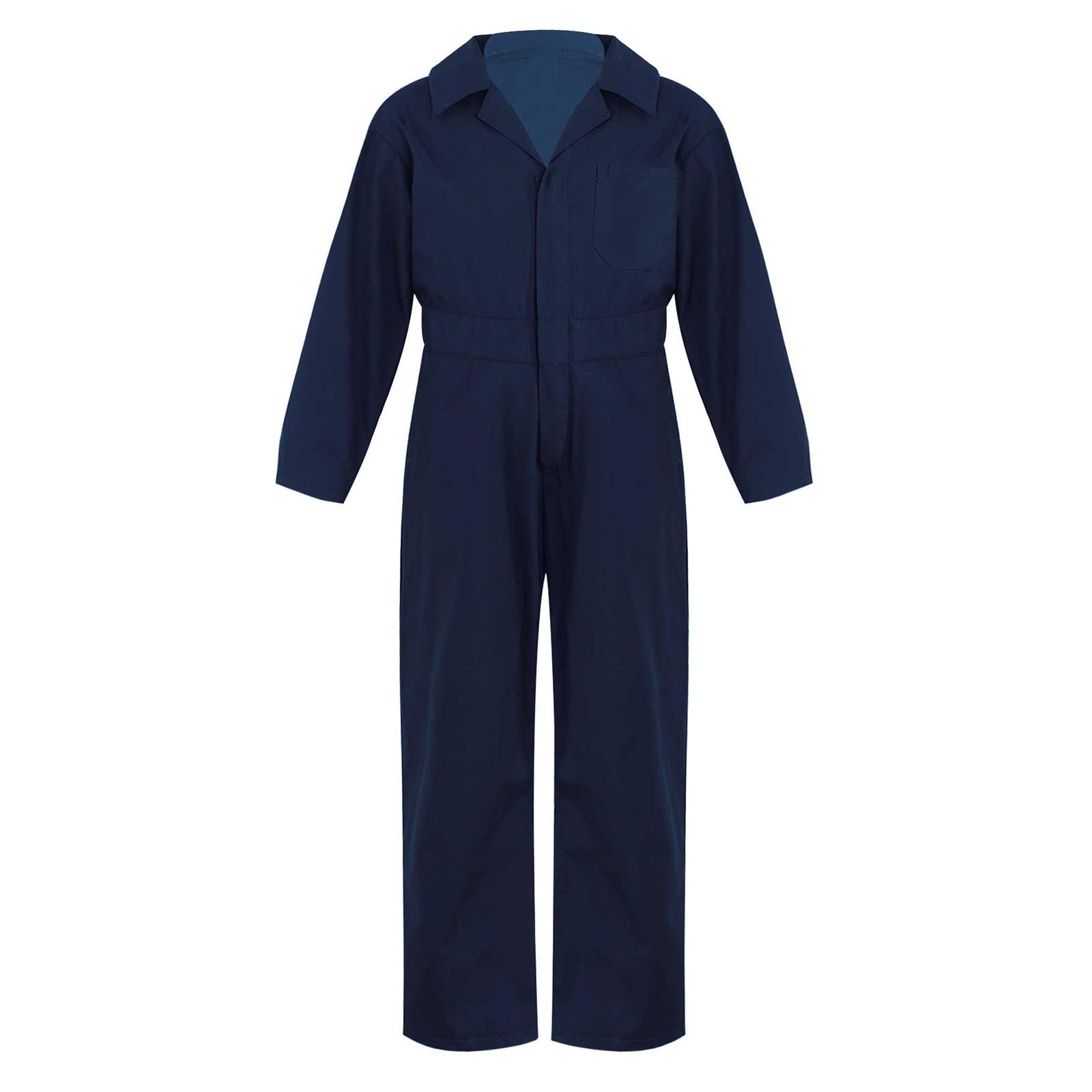 iEFiEL Kid Boys Halloween Cosplay Costume Coverall Mechanic Boiler Suit ...