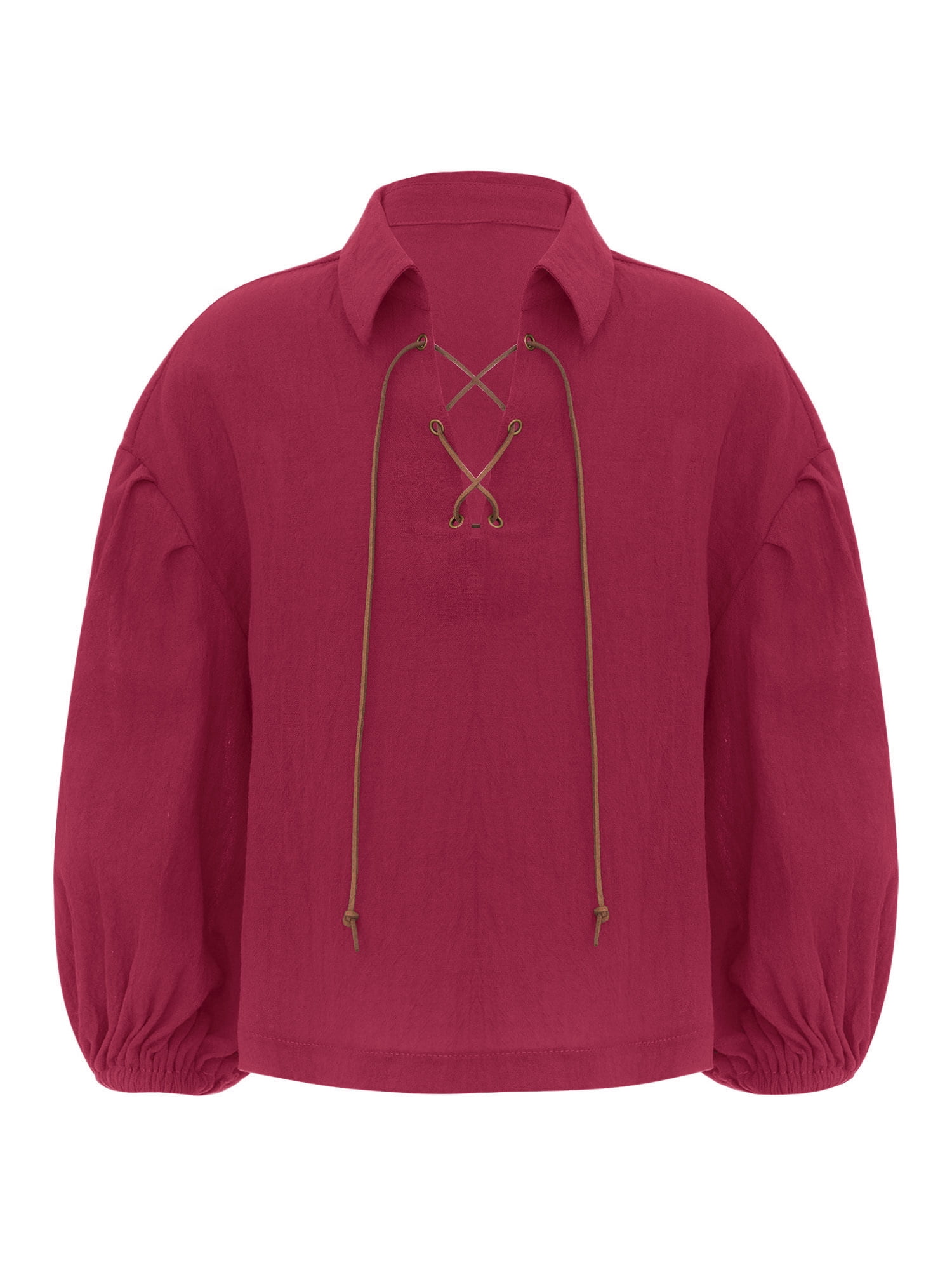 iEFiEL Kids Boys Ruffled Victorian Shirt Tops Vintage Medieval ...