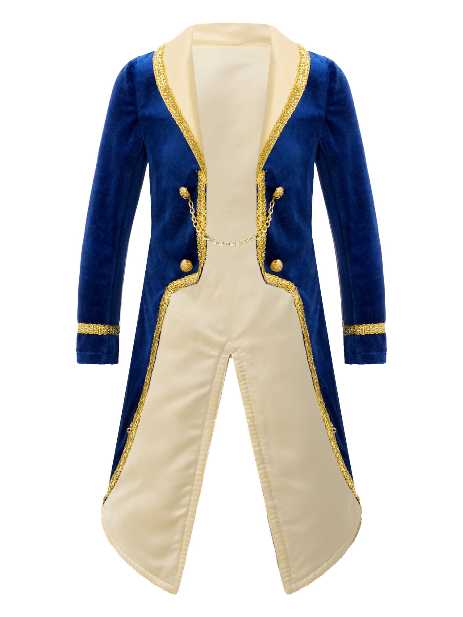 iEFiEL Kids Boys Sequin Circus Ringmaster Tailcoat Halloween Cosplay ...