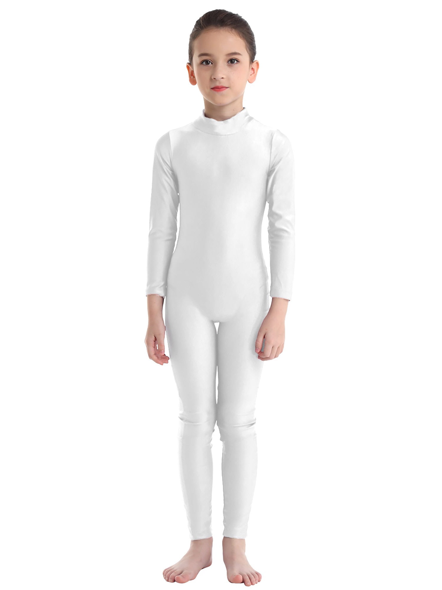 iEFiEL Kids Girls Basic Short Sleeve Gymnastic Ballet Dance Leotard ...