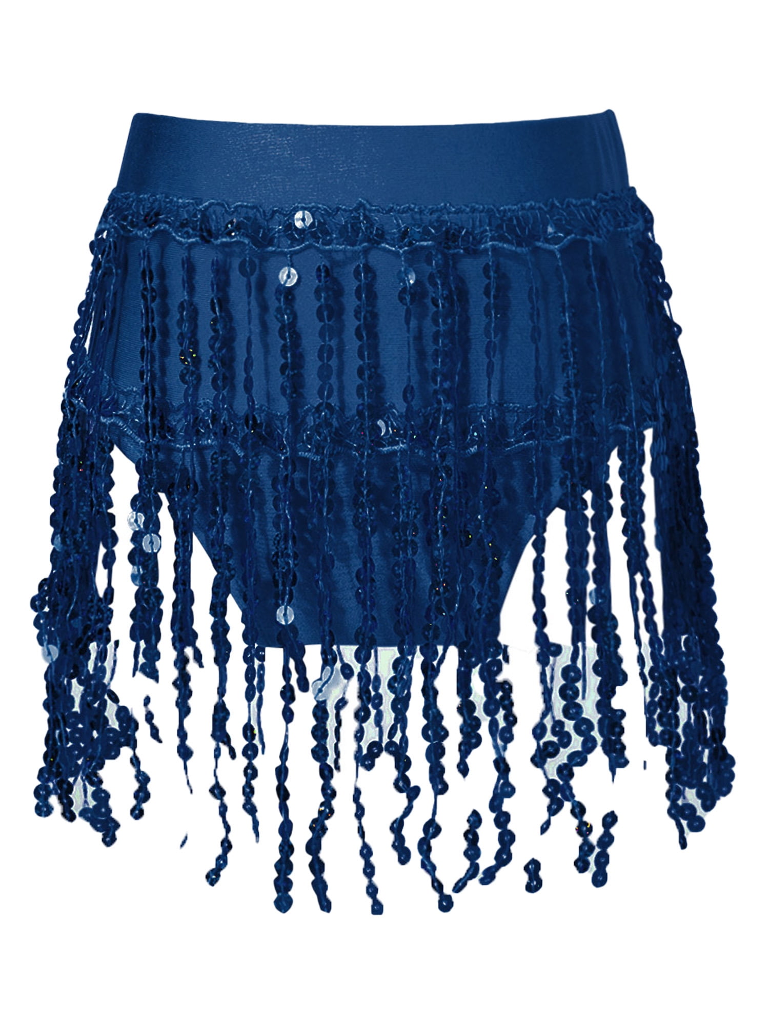 iEFiEL Kids Girls Shiny Sequins Tassels Briefs Bottoms Dance ...
