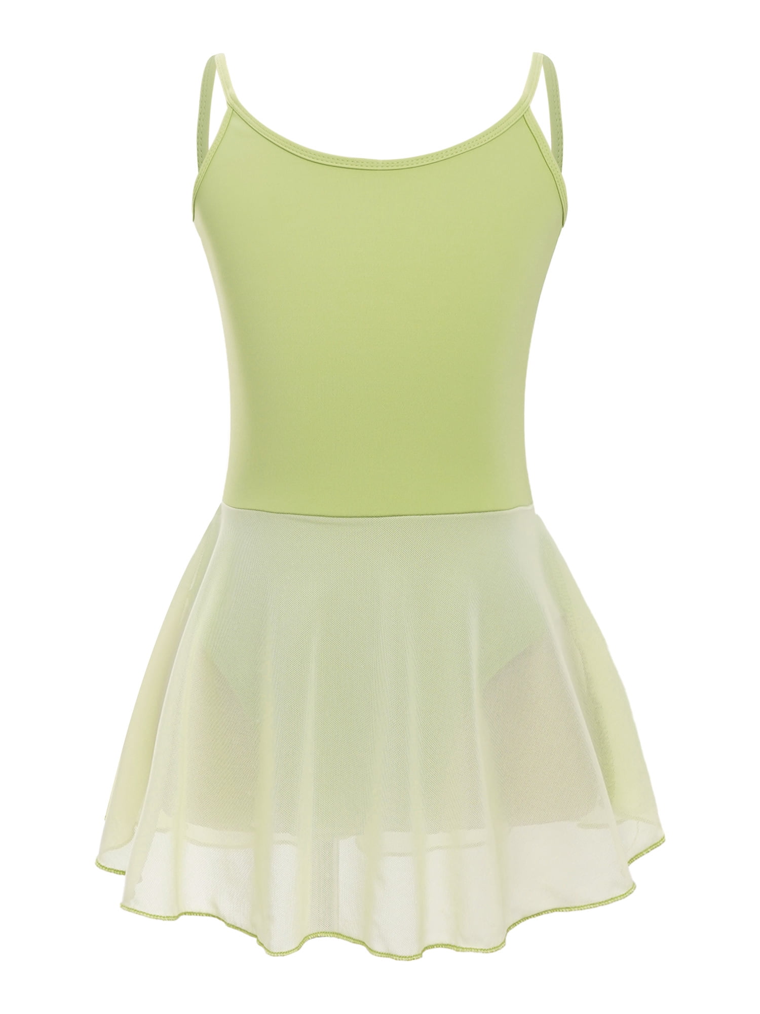 iEFiEL Kids Girls Sleeveless Spaghetti Straps Ballet Dress Low Back ...