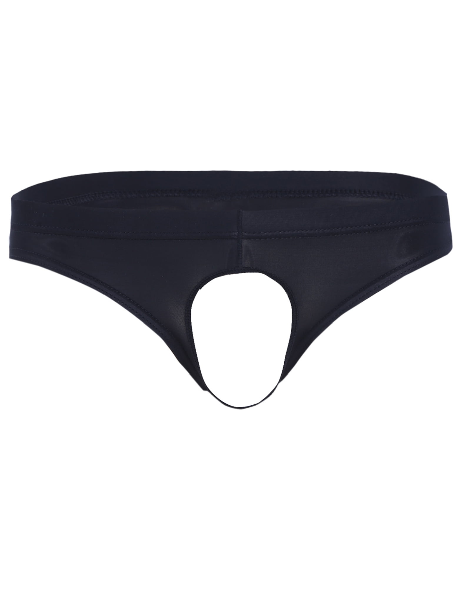 iEFiEL Men Ice Silk Slim Cut Bikini Briefs Underwear Underpants ...