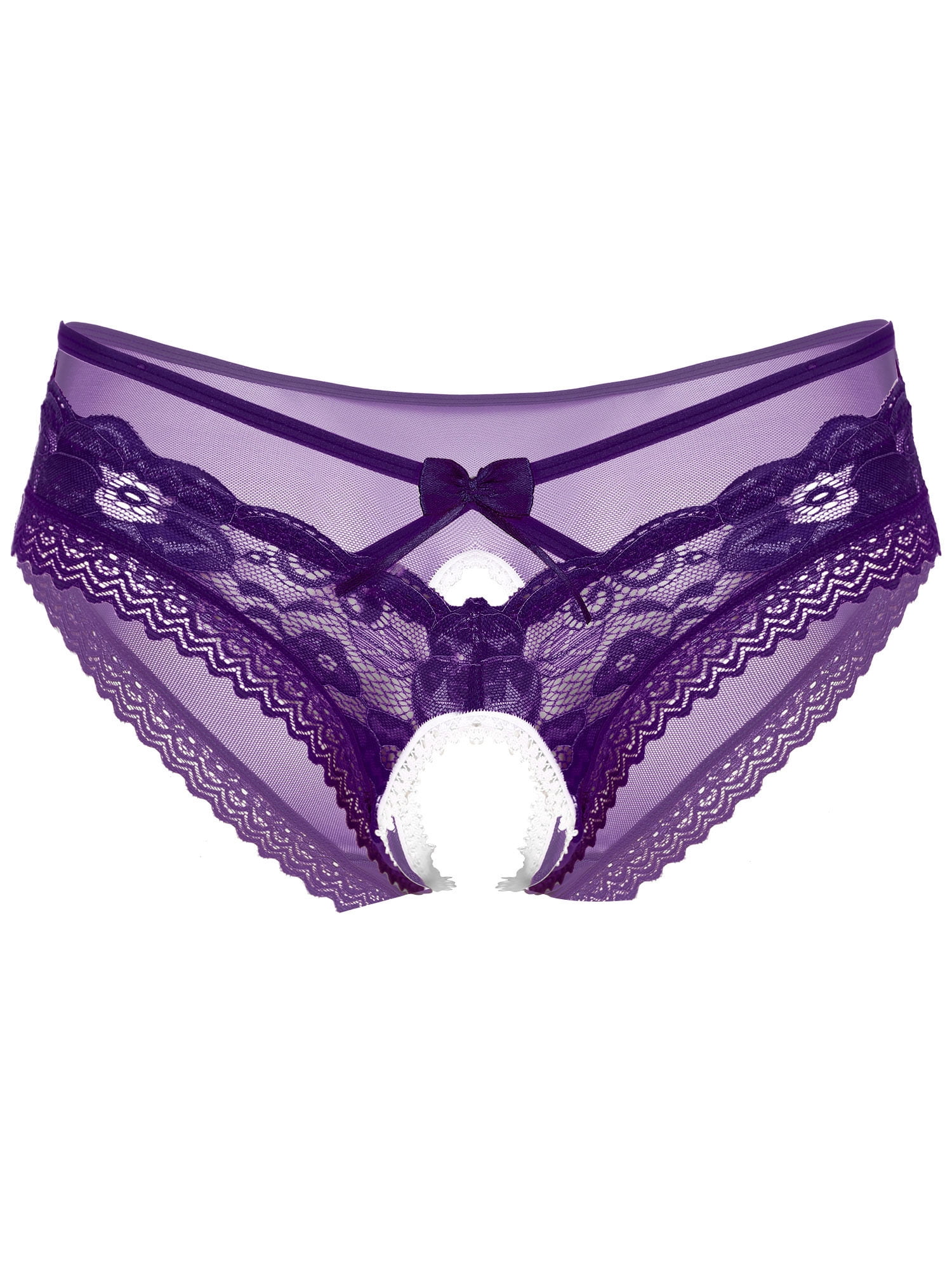 iEFiEL Mens Floral Lace T-back Low Rise G-String Thongs Underwear ...