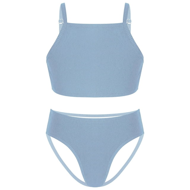 iEFiEL Two-Piece Beach Sport Halter, Swimsuit Girl's - Walmart.com