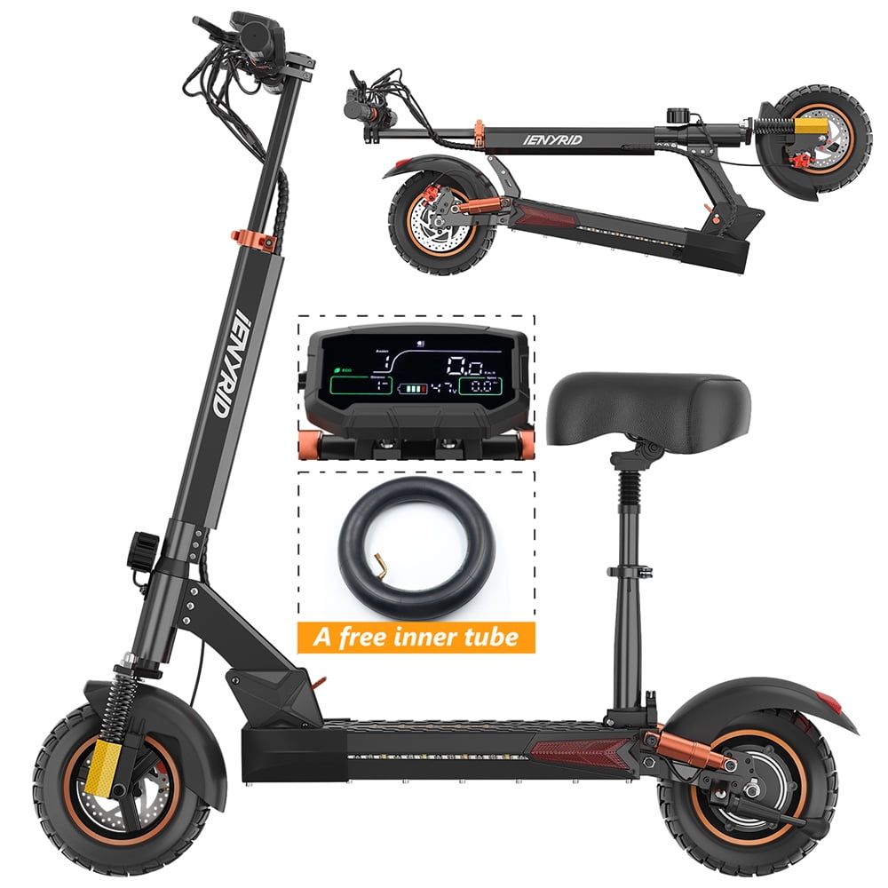iENYRID M4 Pro S+ With Seat Electric Scooter for Adult, 800W Off Road E ...