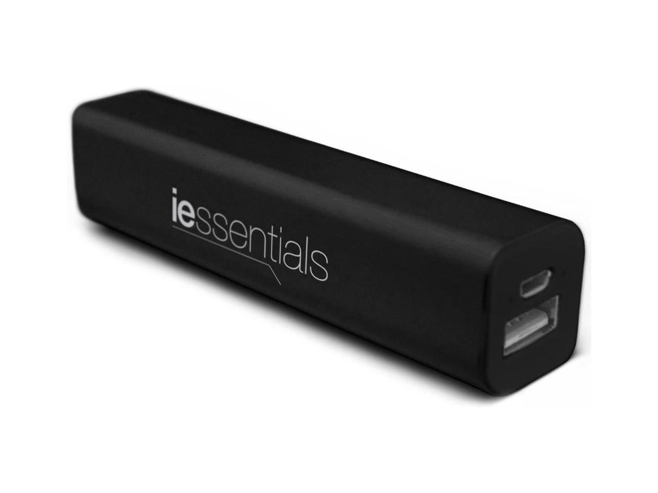 Iessentials 2,600mah Bank (black) - Walmart.com