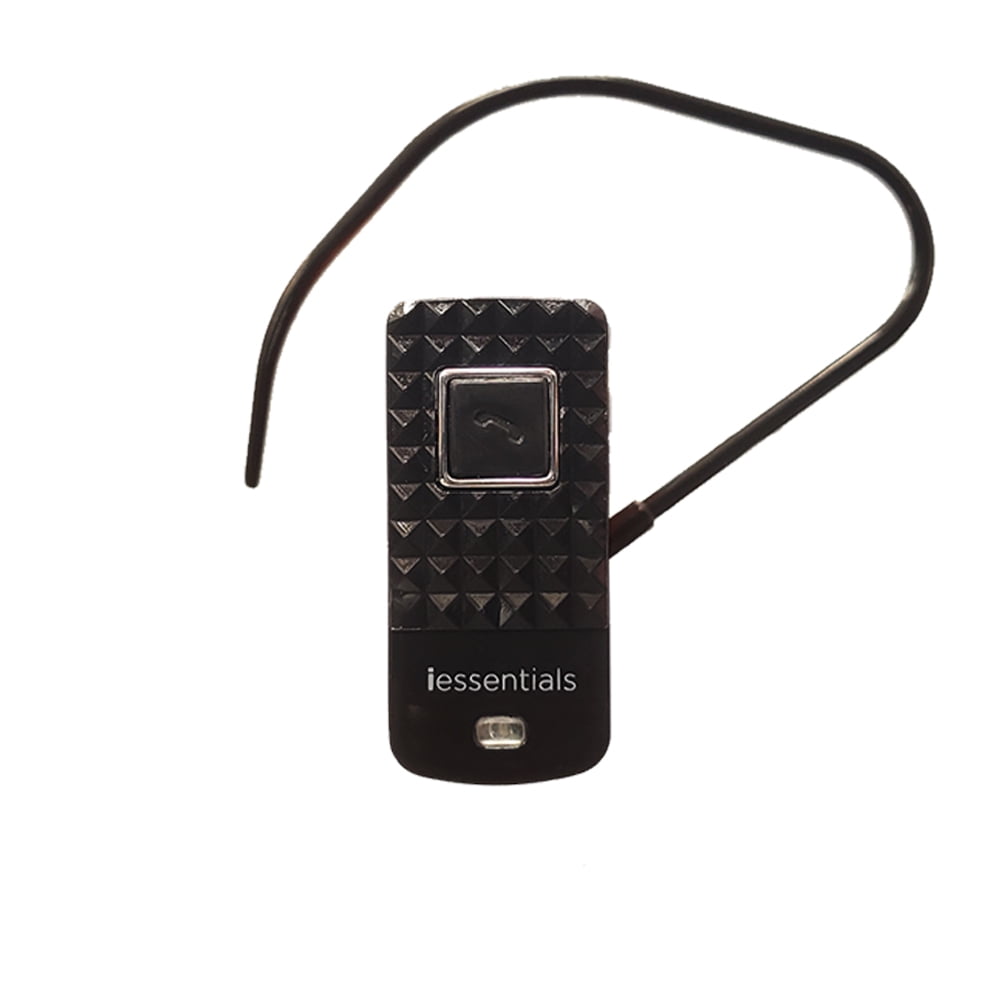 iEssentials LT-200 Bluetooth Headset - Black - Walmart Business Supplies