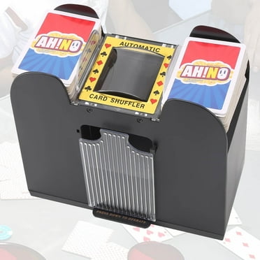 Automatic Card Dealer and Shuffler Machine, 360° Rotating 2 in 1 Smart ...