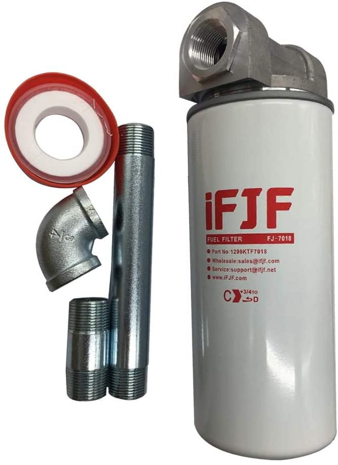 iFJF 1200KTF7018 Fuel Filter Spin-on Particulate for Transfer Pump ...