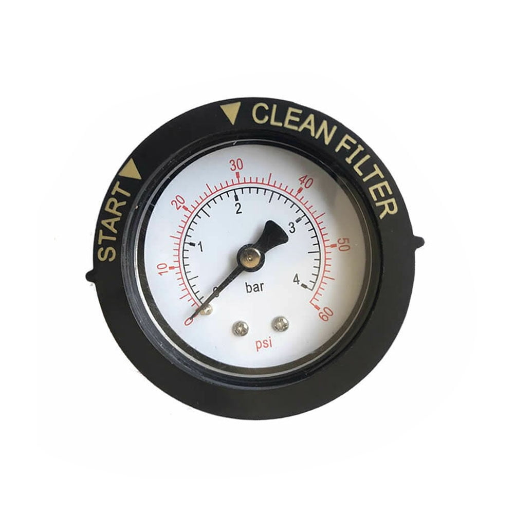 iFJF 2" Pressure Gauge 0-60 PSI Replacement for Pool/Spa/Aquarium Valve ...