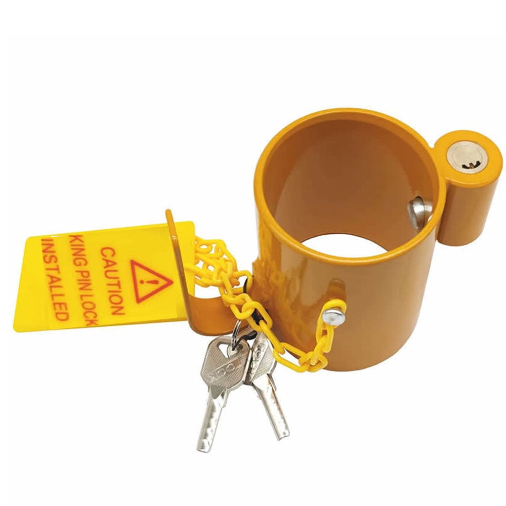 iFJF 5th Wheel King Pin Lock Solid Steel Trailer King Pin Lock Anti ...