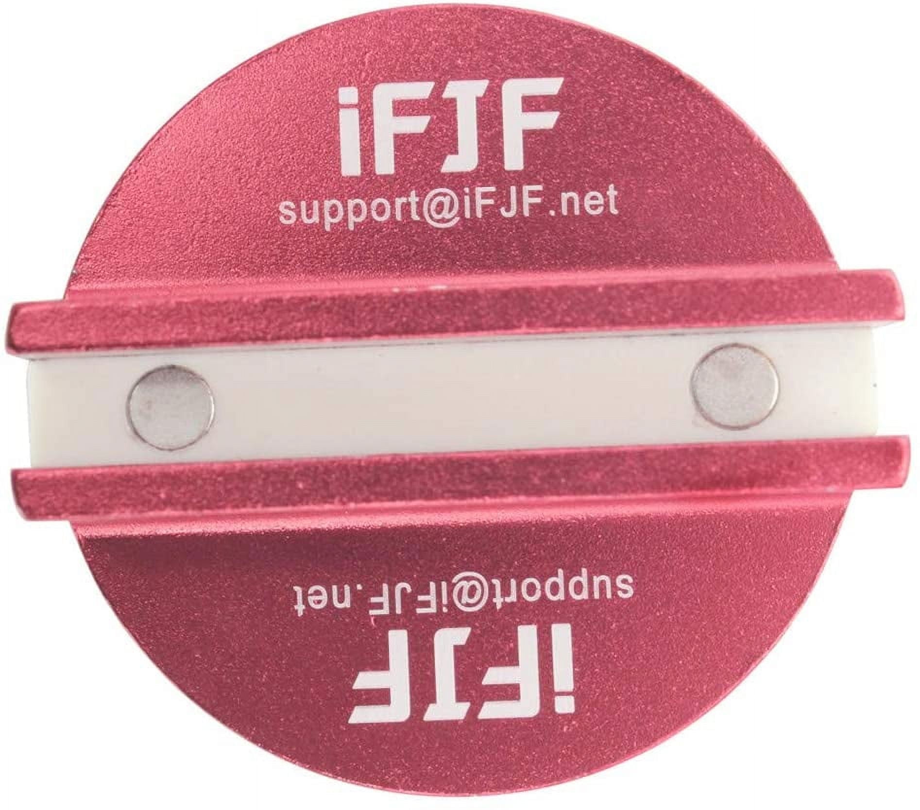 iFJF Red Slotted Magnetic Jack Pad Pinch Weld Frame Rail Adapter for ...