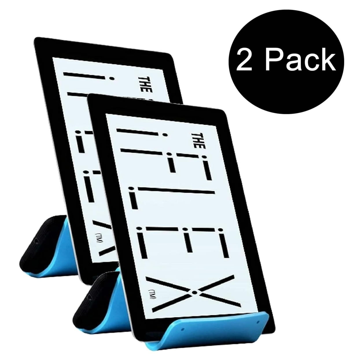 iFLEX Tablet Cell Phone Stand Blue 2-Pack Universal Waterproof ...