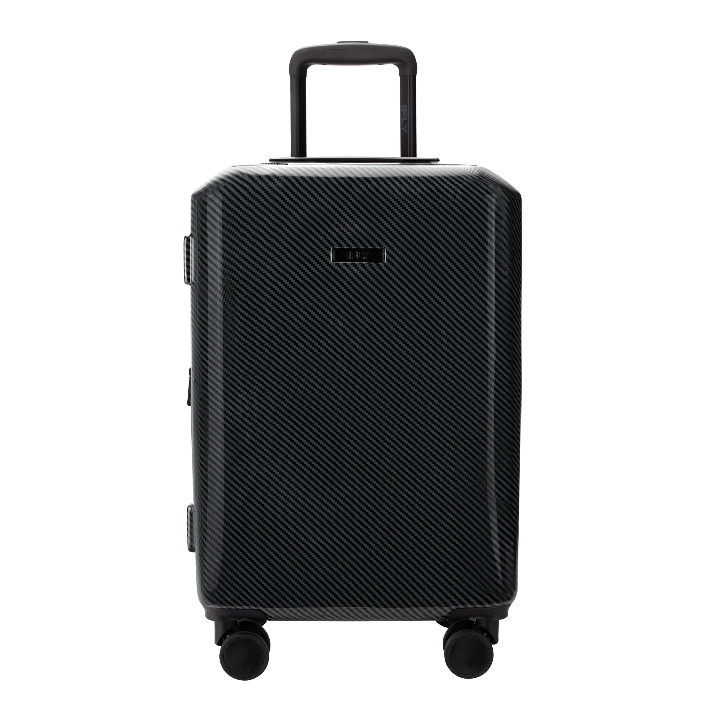 iFLY Carbon Elite 20" Hardside Carry-on Luggage, Black - Walmart.com