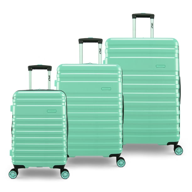 iFLY Hardside Luggage Spectre Versus 3 Piece Set, 20" Carry-On Luggage ...