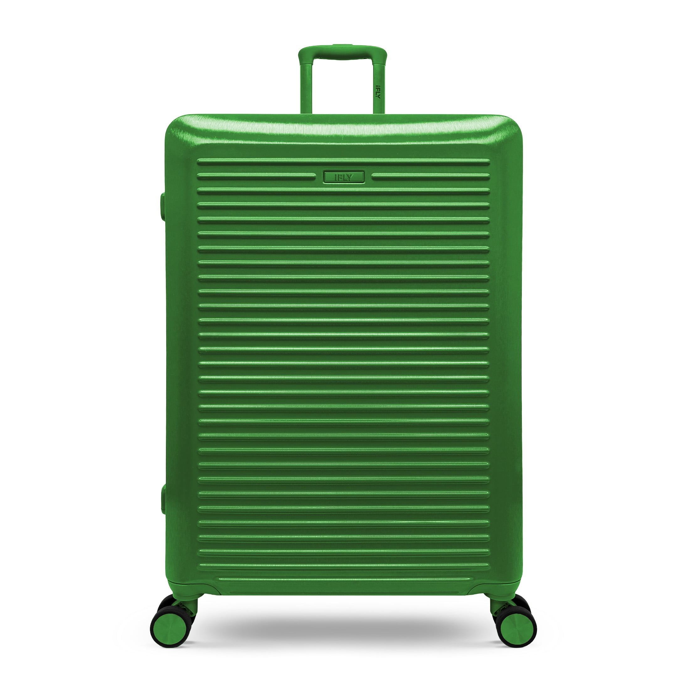 iFLY Volt 28" Hardside Large Checked Spinner Luggage, Hunter Green ...