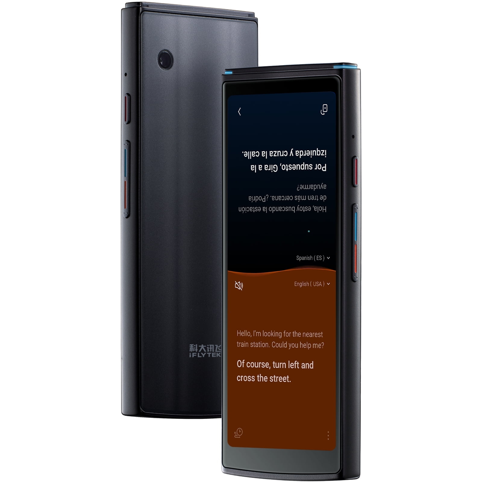 iFLYTEK Language Translator Real-Time Two-Way Smart Translation Device ...