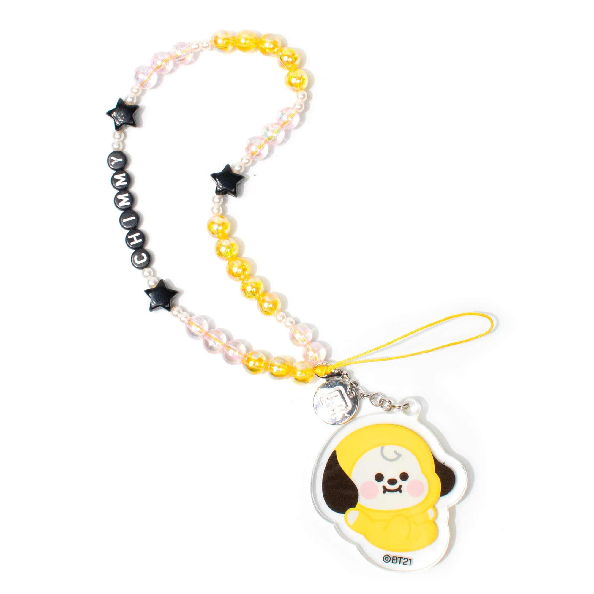 iFace LINE FRIENDS BT21 BABY Beaded Wristlet Universal Charm Strap ...