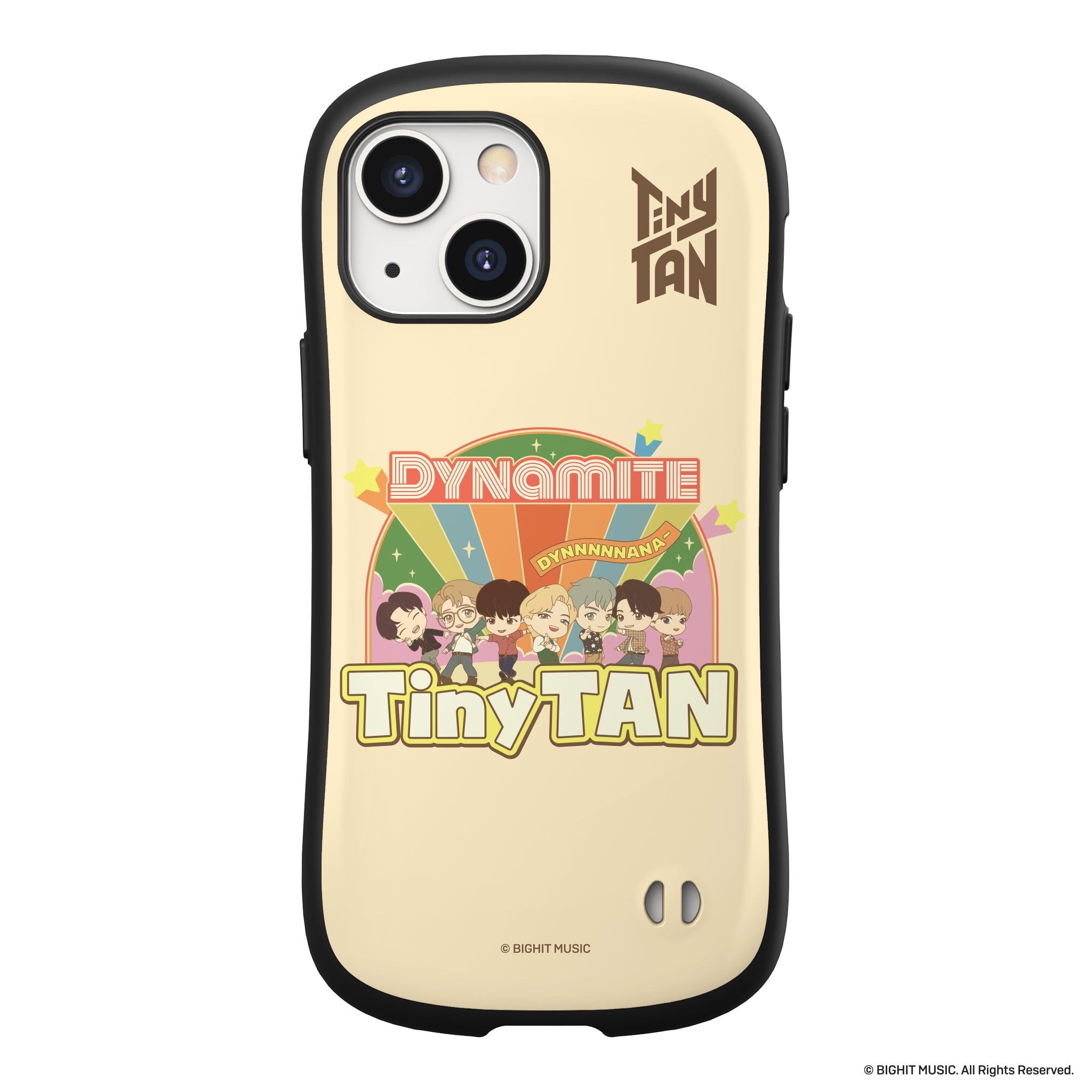 iFace TinyTAN BTS Dynamite iPhone 13 mini Licensed Cute Shockproof Dual Layer Hard Shell and ...