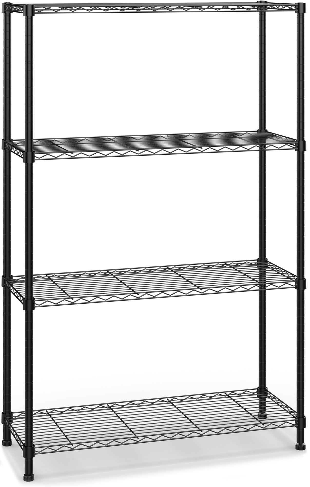 iFanze 4-Tier Storage Shelf Unit 54"H x 36"W x 14"D, Garage NSF Wire ...
