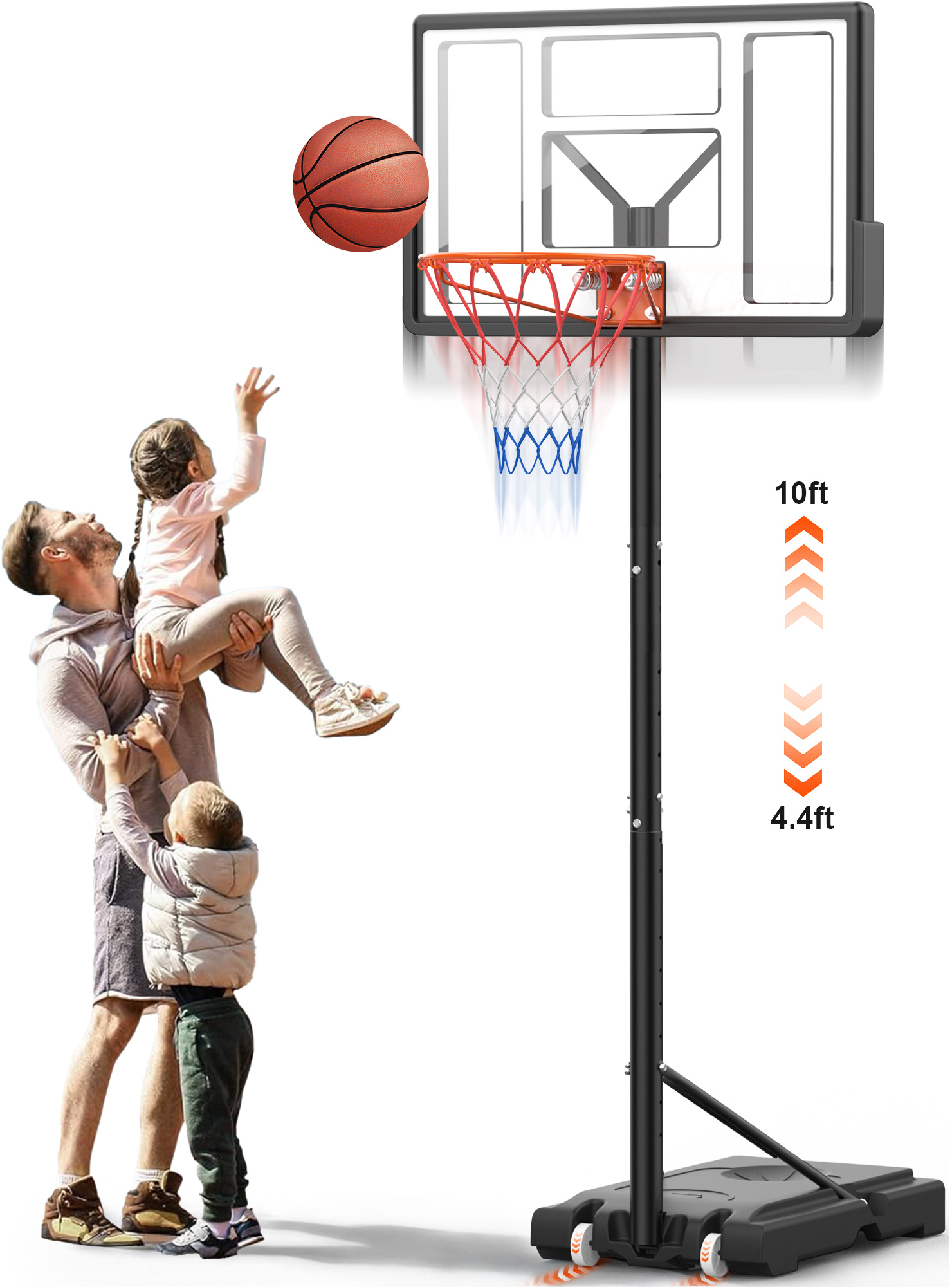 Franklin Sports Defender Net Pro – 10ft. x 8ft. Rebounder – Easily Fold ...