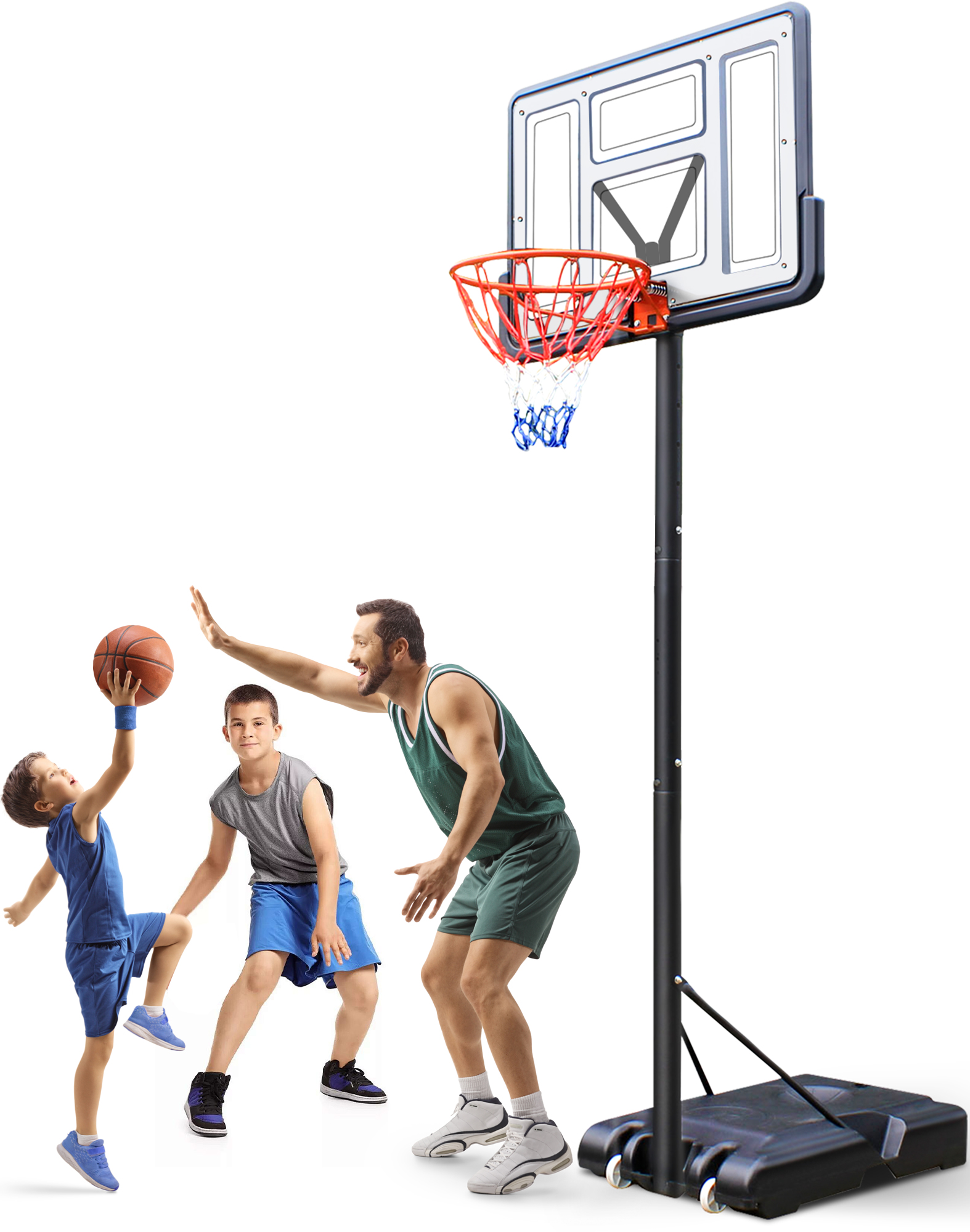 Goalrilla 9" Basketball Anchor System Installs in-Ground and Allows ...