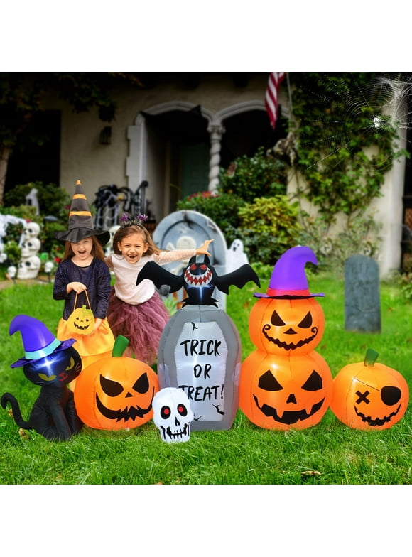 Halloween Inflatables in Outdoor Halloween Decor - Walmart.com
