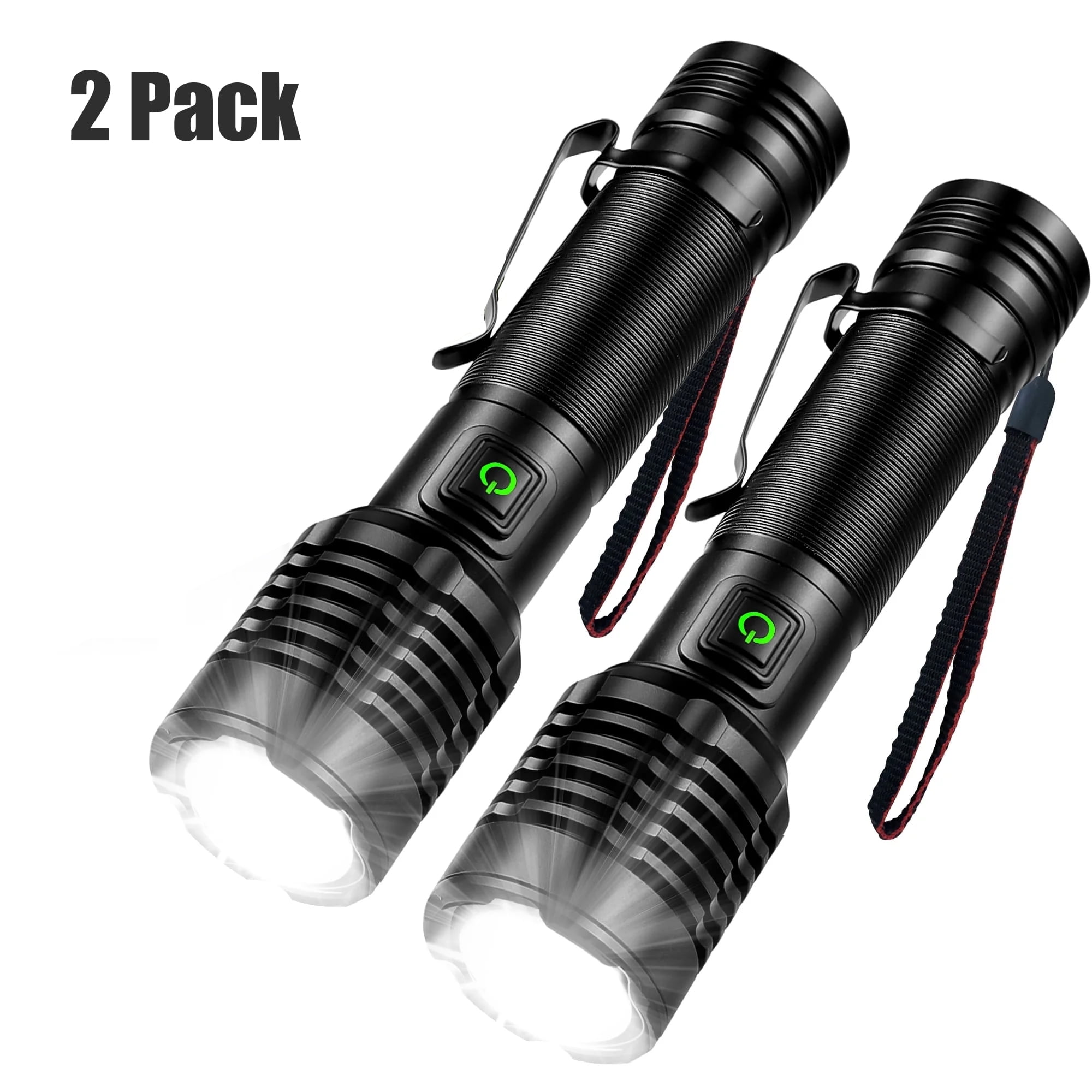 iFanze Compact LED Flashlights, USB Rechargeable Mini Ultra Bright ...