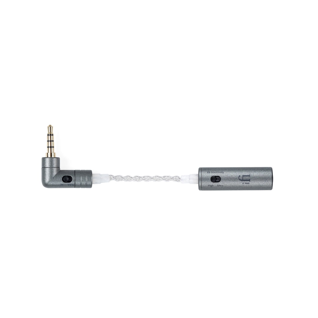 iFi iEMatch+ 3.5mm Male to Female Headphone Jack in-Ear-Monitor Audio ...