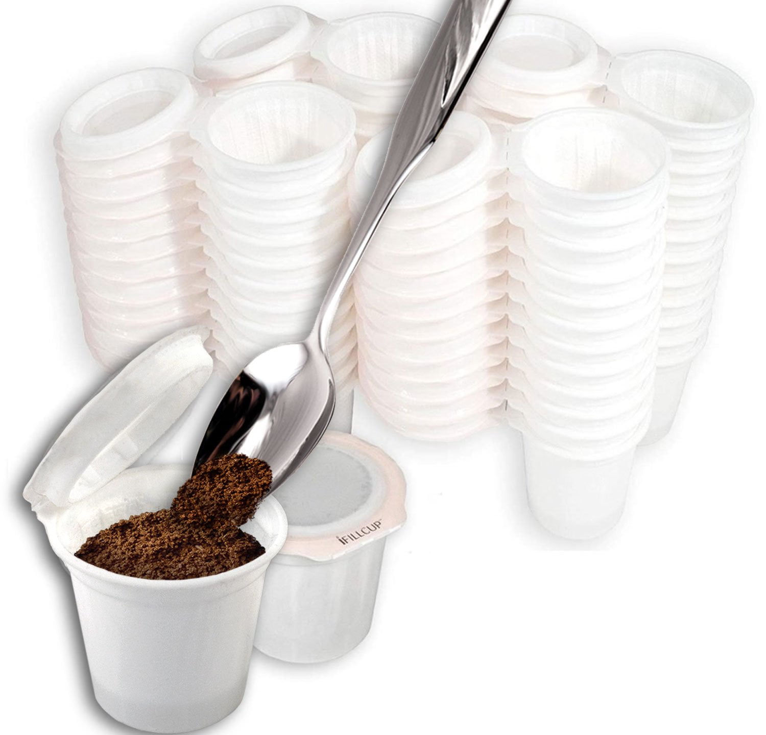 iFillCup, 240 Count White - Fill your own Single Serve Pods. Eco ...