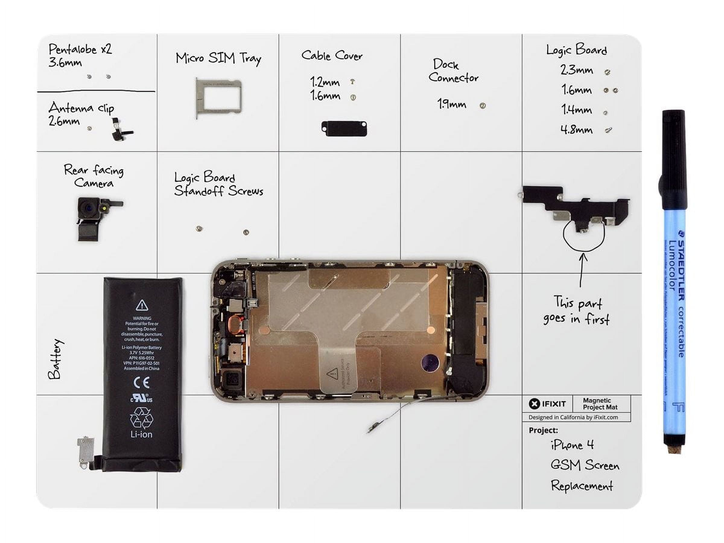 iFixit Pro Magnetic Project Mat - Walmart.com