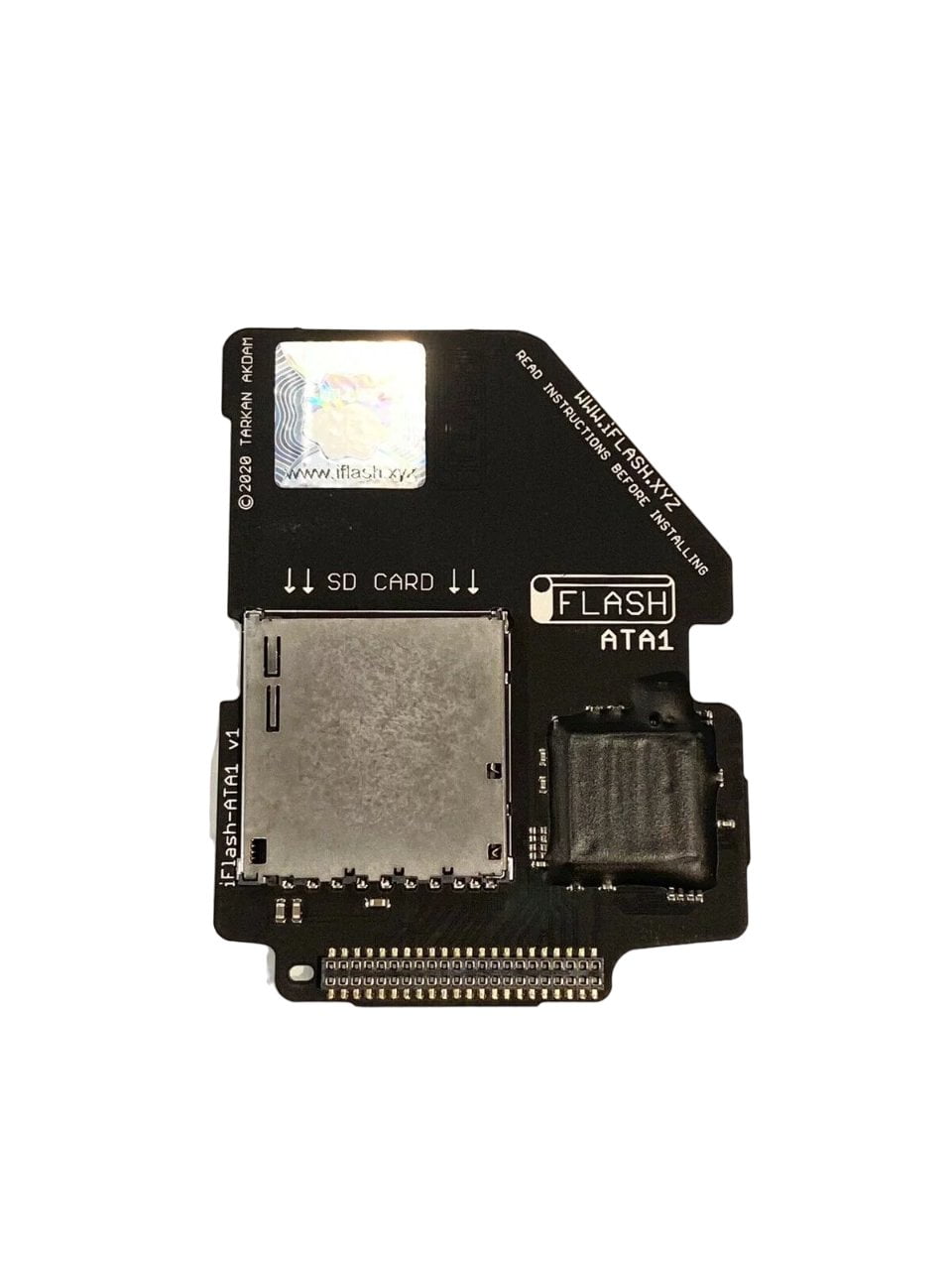 iFlash ATA1 SD Adapter Apple iPod 4th Gen Photo Mono SD/SDHC/SDXC Card ...