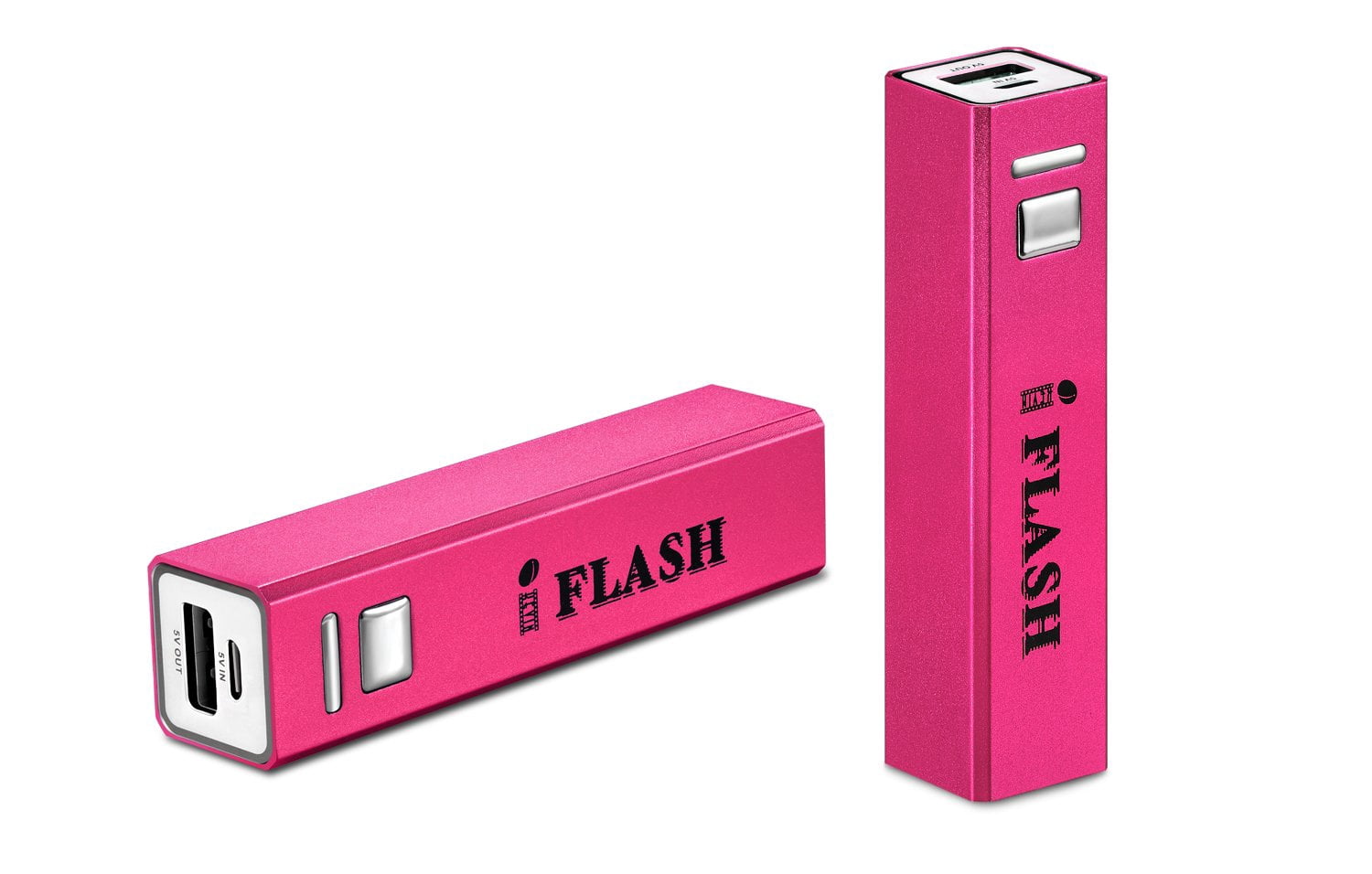 iFlash® Mini 2600mAh Ultra-Compact "Lipstick" Size External Battery ...