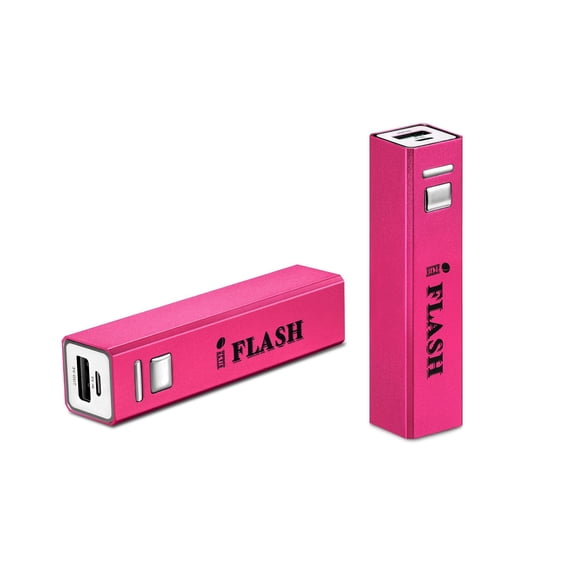 iFlash® Mini 2600mAh Ultra-Compact "Lipstick" Size External Battery ...