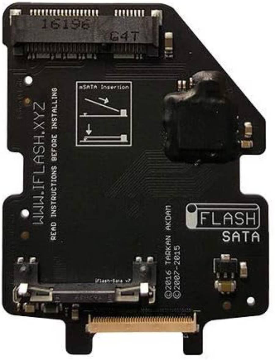 iFlash Sata mSata Adapter iPod 5G 6G 7G Video Classic 1x Solid State ...
