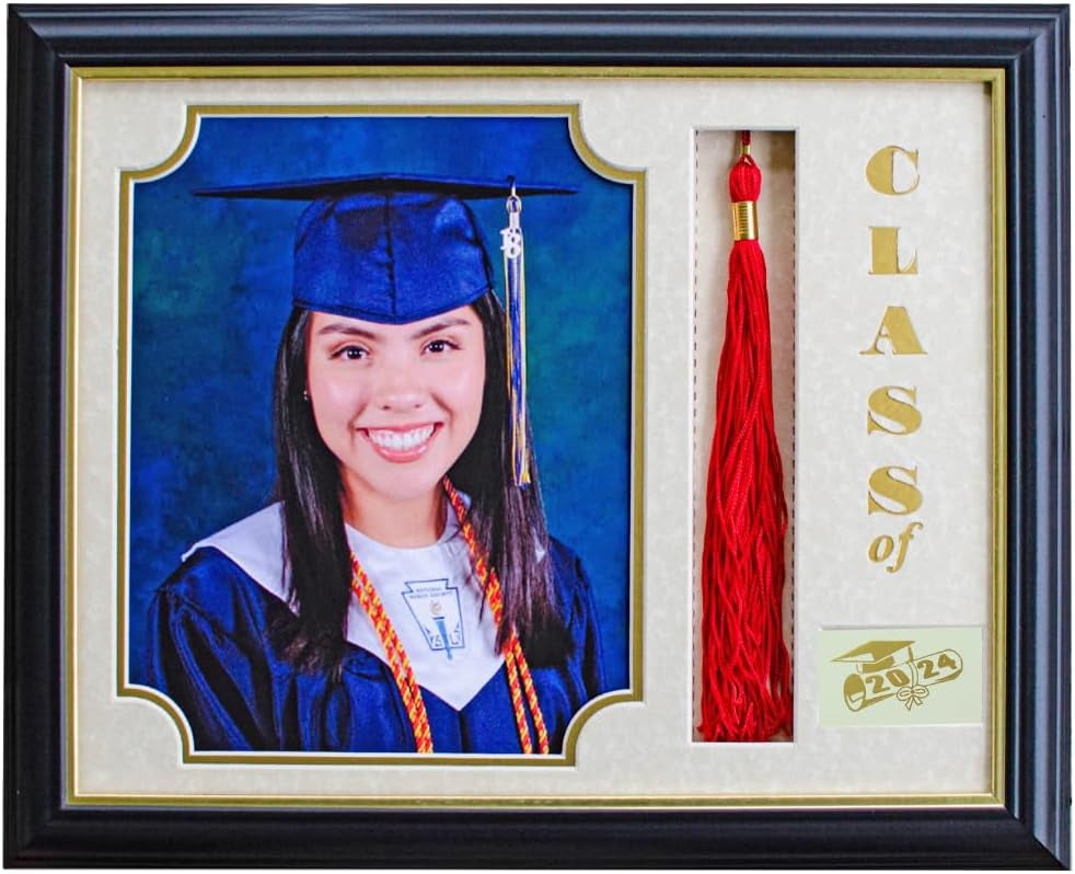 iFrame 2024 Graduation Photo & Tassel Frame I Grad Class Year | Real ...