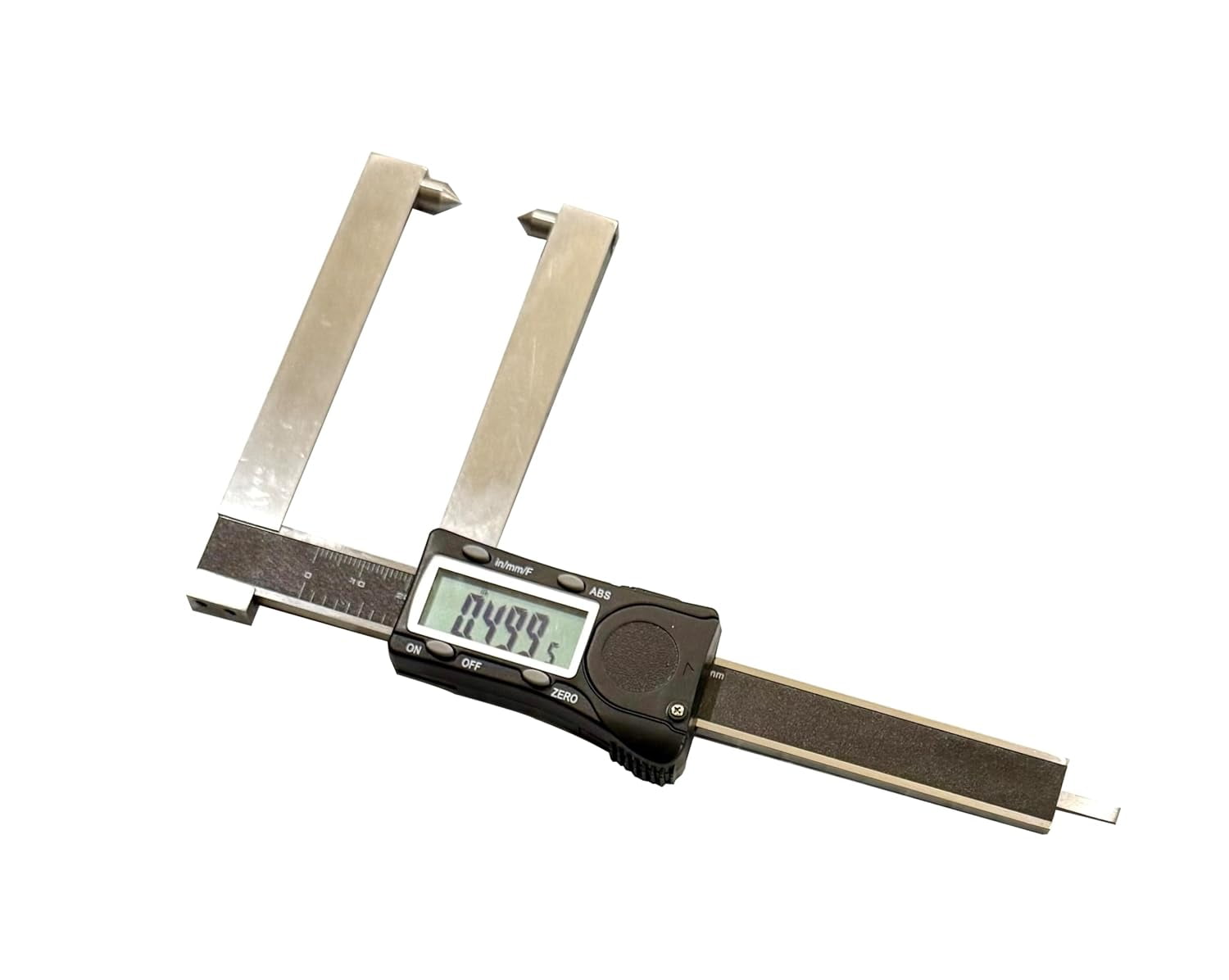 iGAGING Digital Rotor Caliper Gauge 3.5" Long Reach Jaws Double Point ...