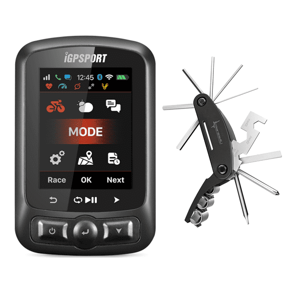 iGPSPORT iGS620 Bike Wireless GPS Cycling Computer with Wearable4U ...